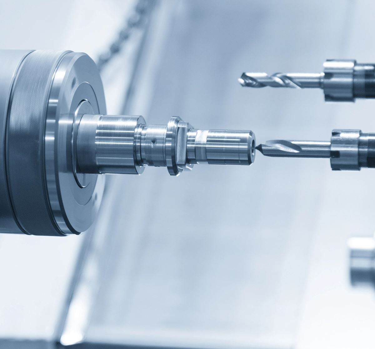 CNC turning and CNC milling